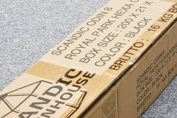 Scandic Mjølner 10 | Kraftig boxprofil i sortlakeret aluprofil